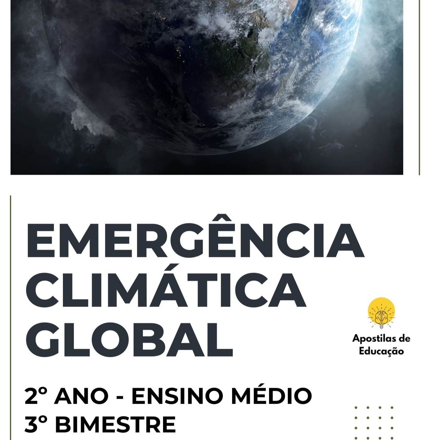 Emergência Climática Global 2º Ano 3º Bimestre (Ensino Médio ...