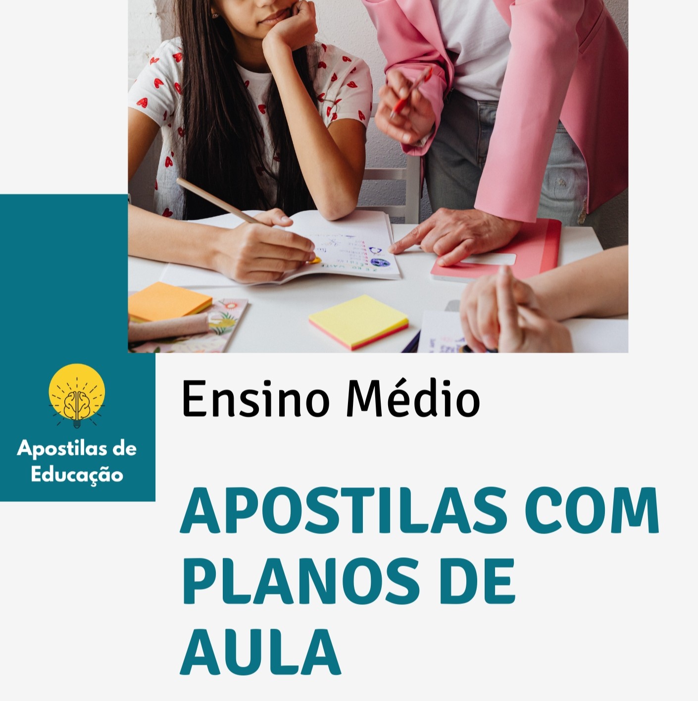 Apostilas do 1º trimestre disponíveis: Ensino Médio e Ensino ...